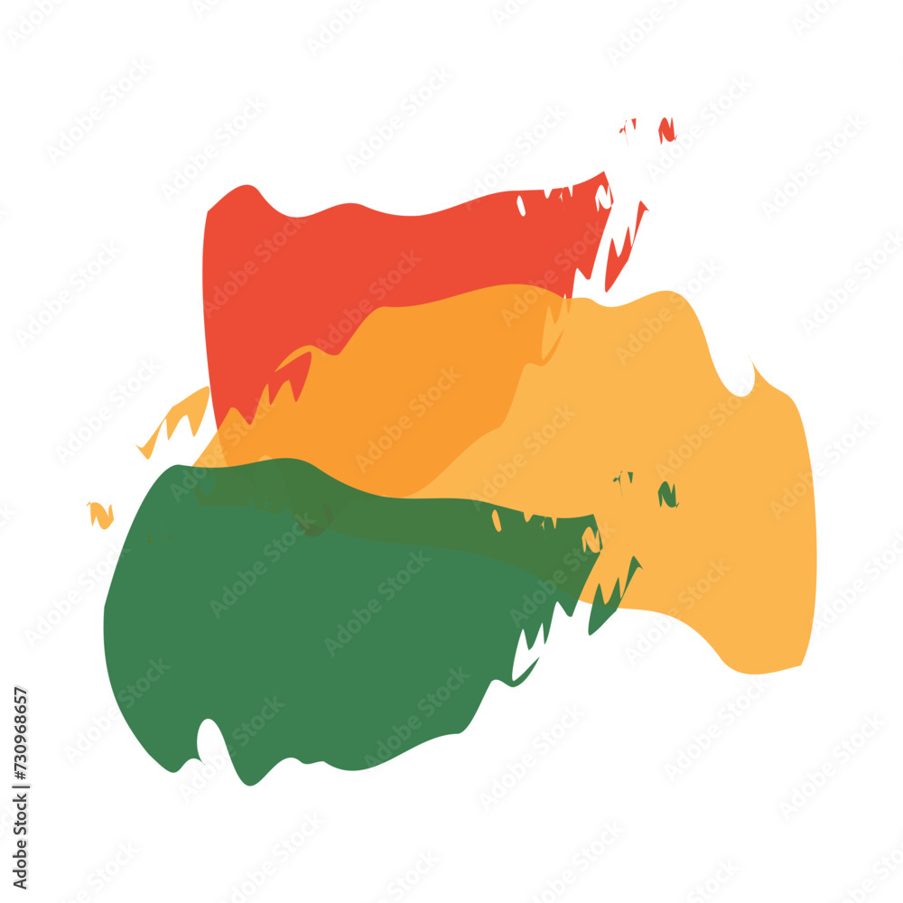 Black history month celebrate. vector illustration on a transparent ...