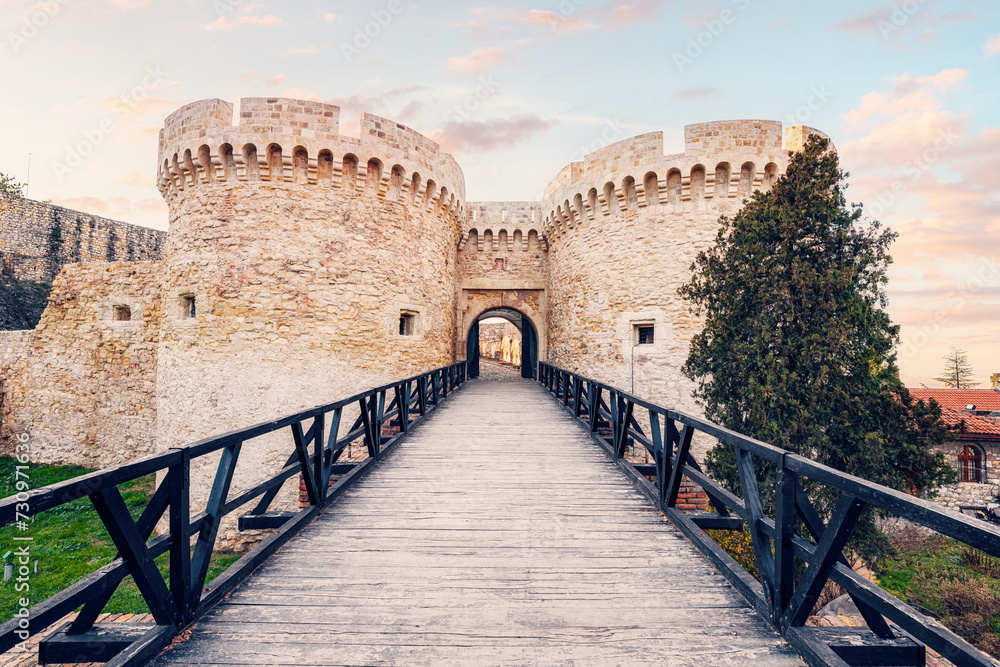With its imposing towers and medieval charm, Belgrade's fortress Zindan ...