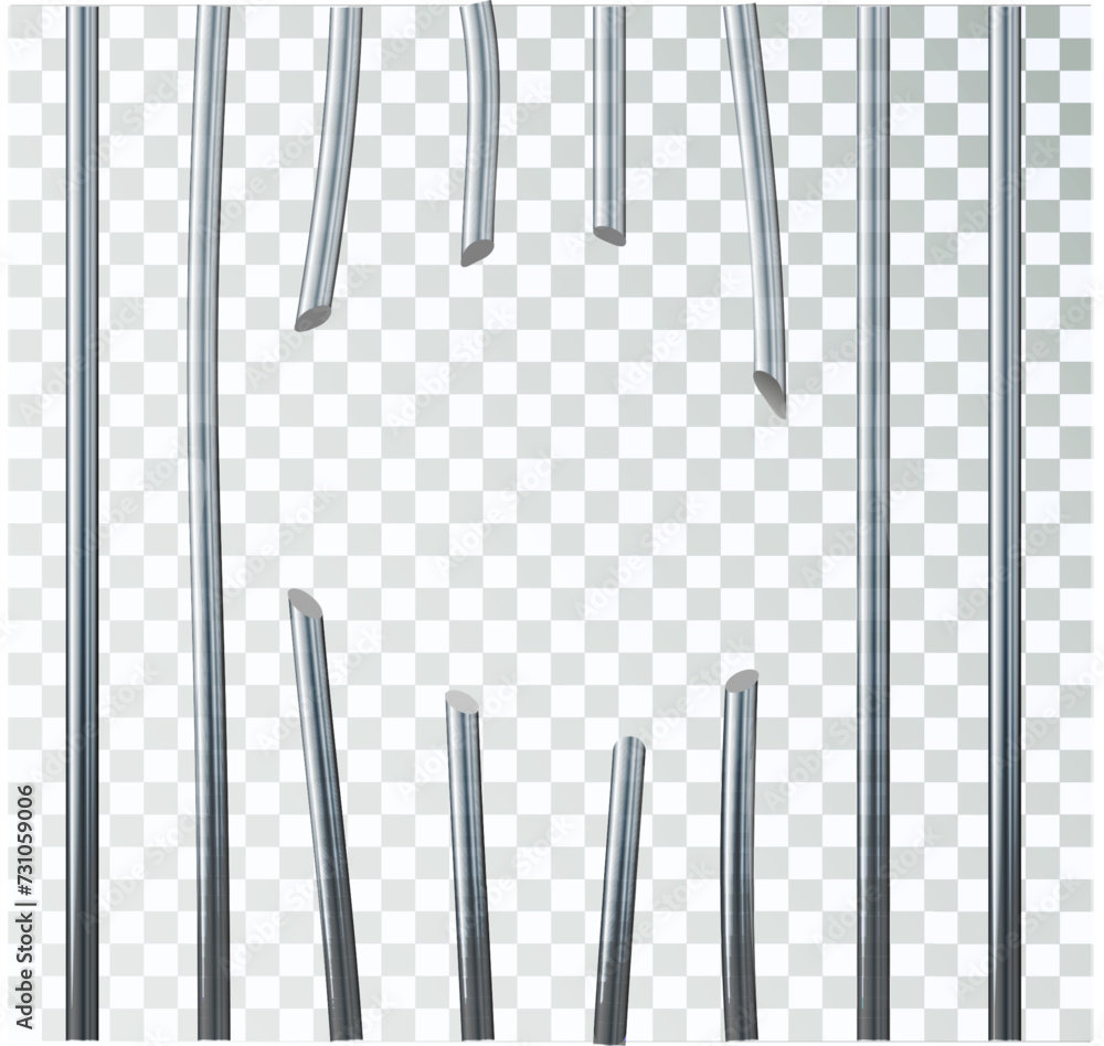 prison metal bars. Iron jail cage. Prison fence jail. Template design ...