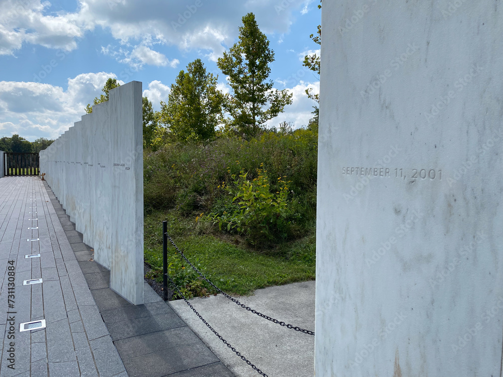 Stoystown, PA, USA: The Flight 93 National Memorial located at crash ...