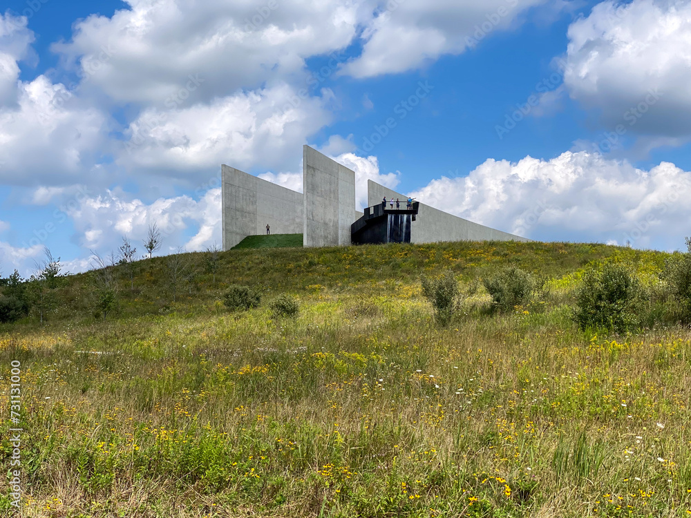Stoystown, PA, USA: The Flight 93 National Memorial at September 11 ...