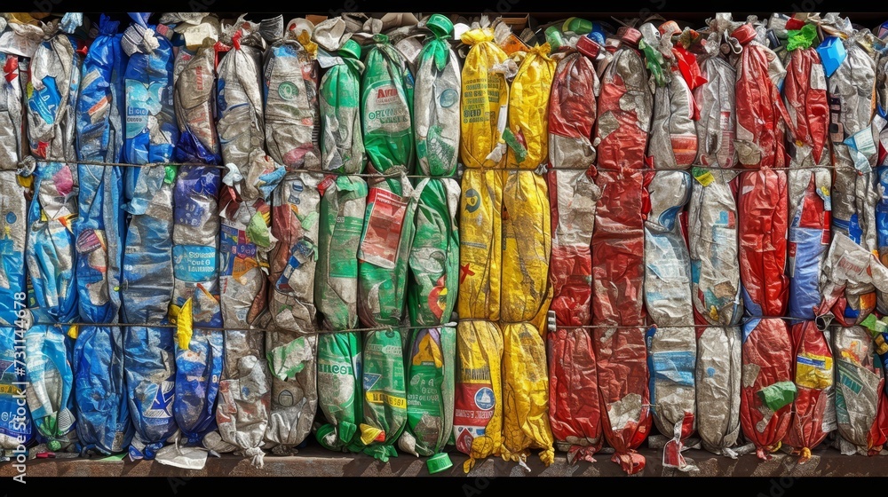 Poster Step by step guide waste sorting process with descriptive text ...