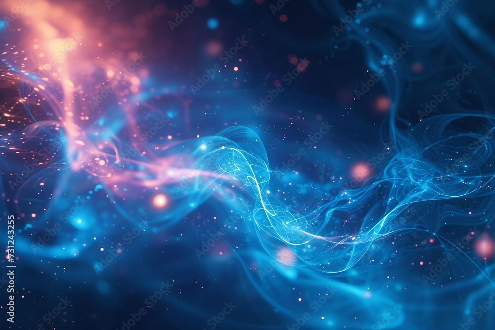 Energy flow background Offering a dynamic and abstract representation ...