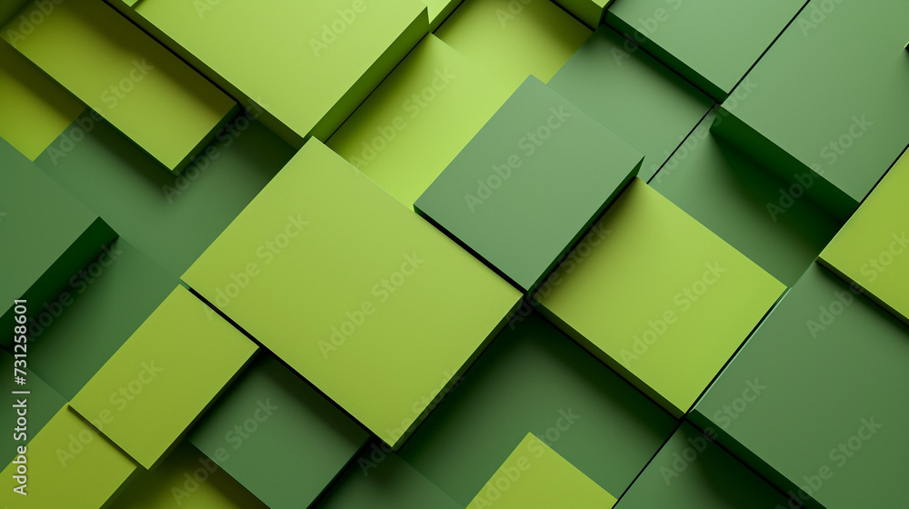 Android green color box rectangle background presentation design ...