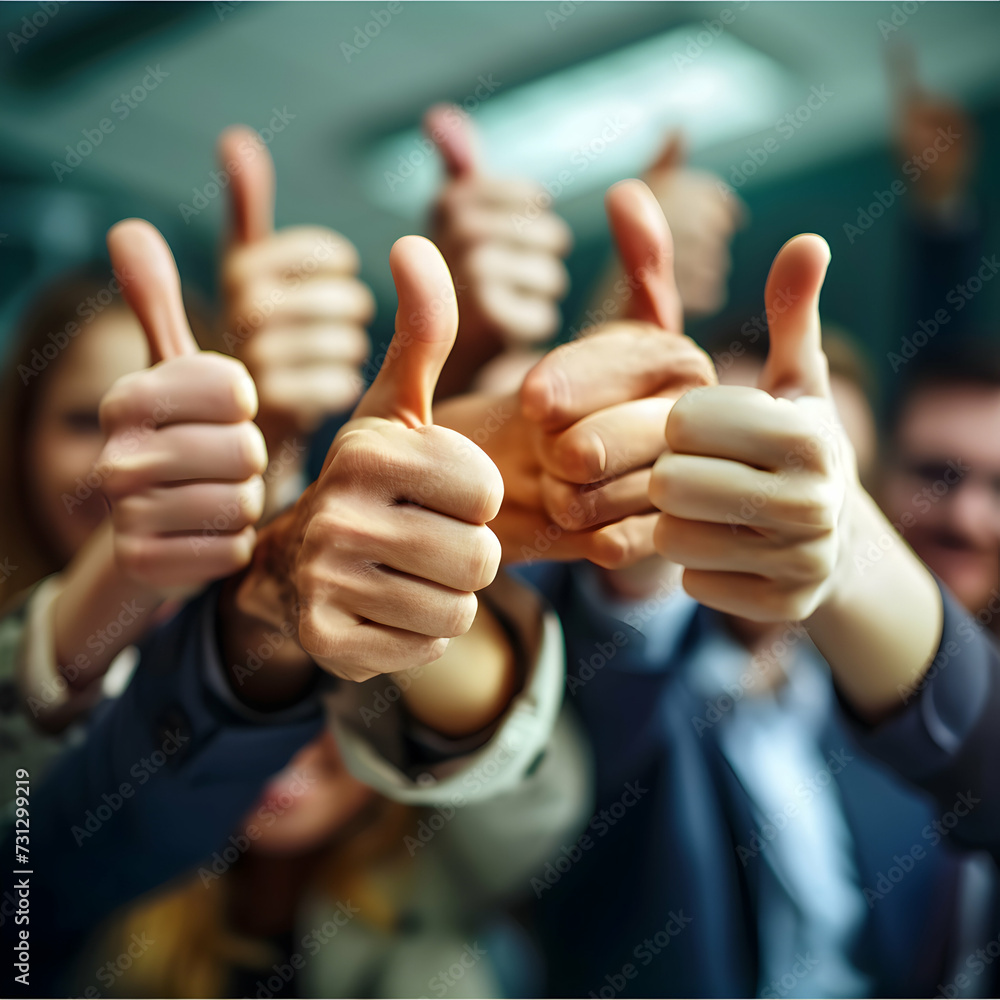 Employee Appreciation Day background Group of employee hands with ...