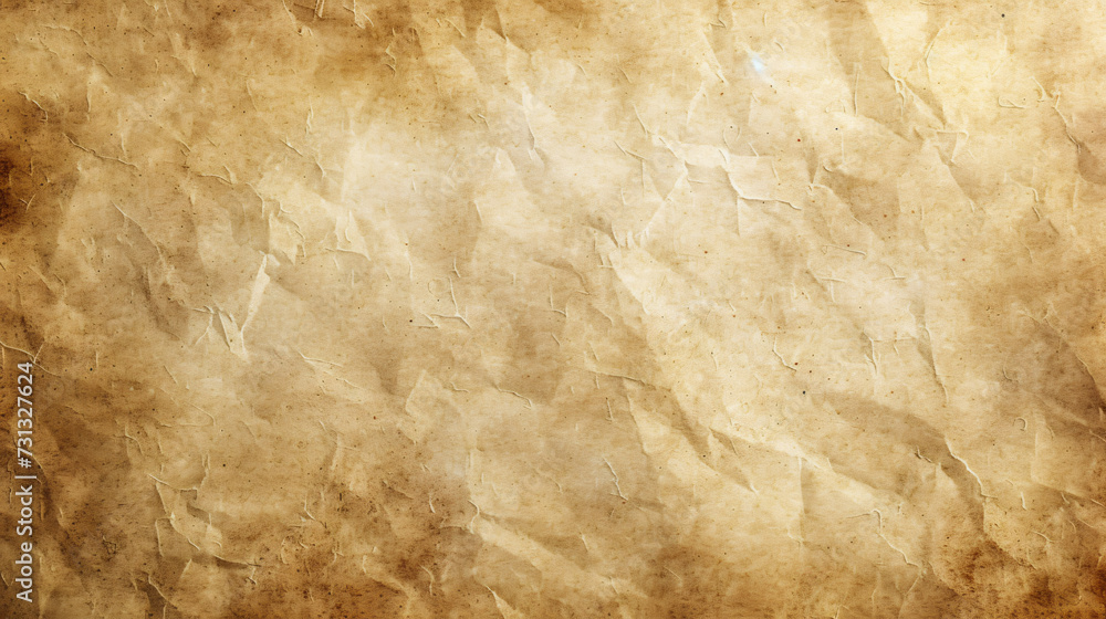 Vintage-inspired aged parchment paper texture with subtle marks and ...