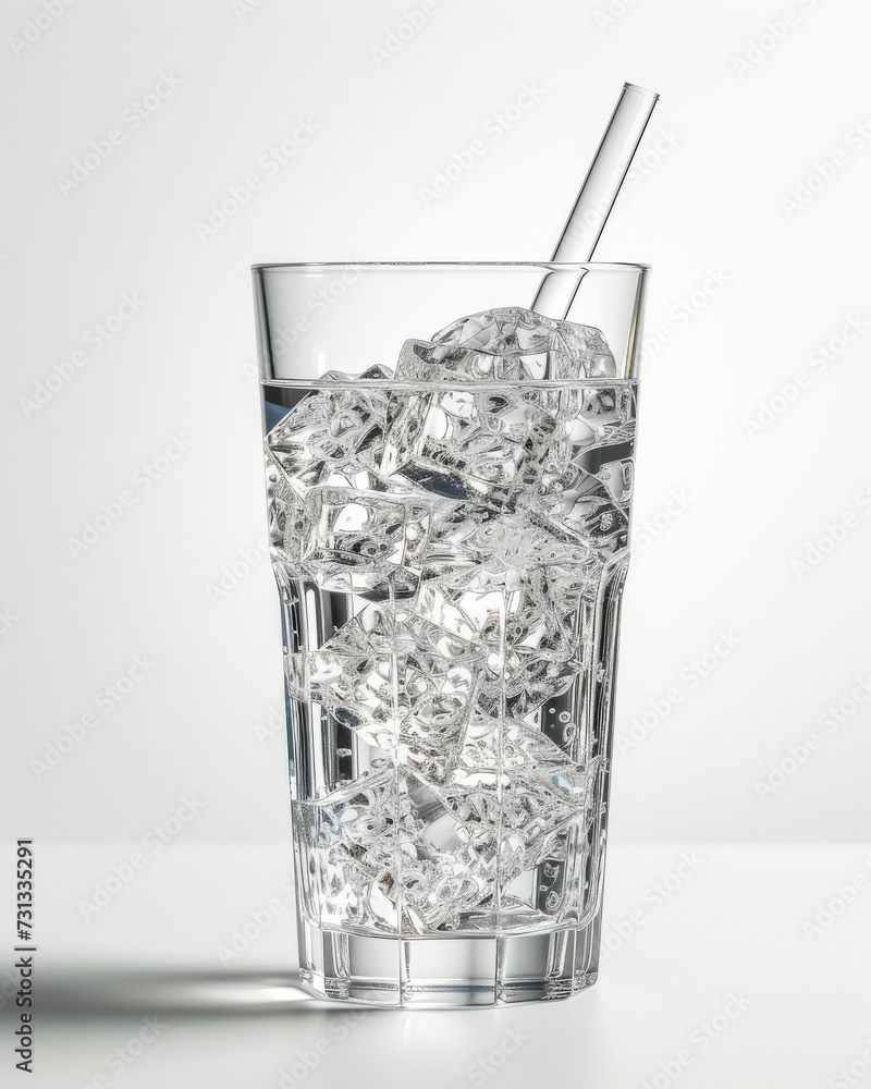 Quench your thirst with a refreshing splash of cool water in a highball ...