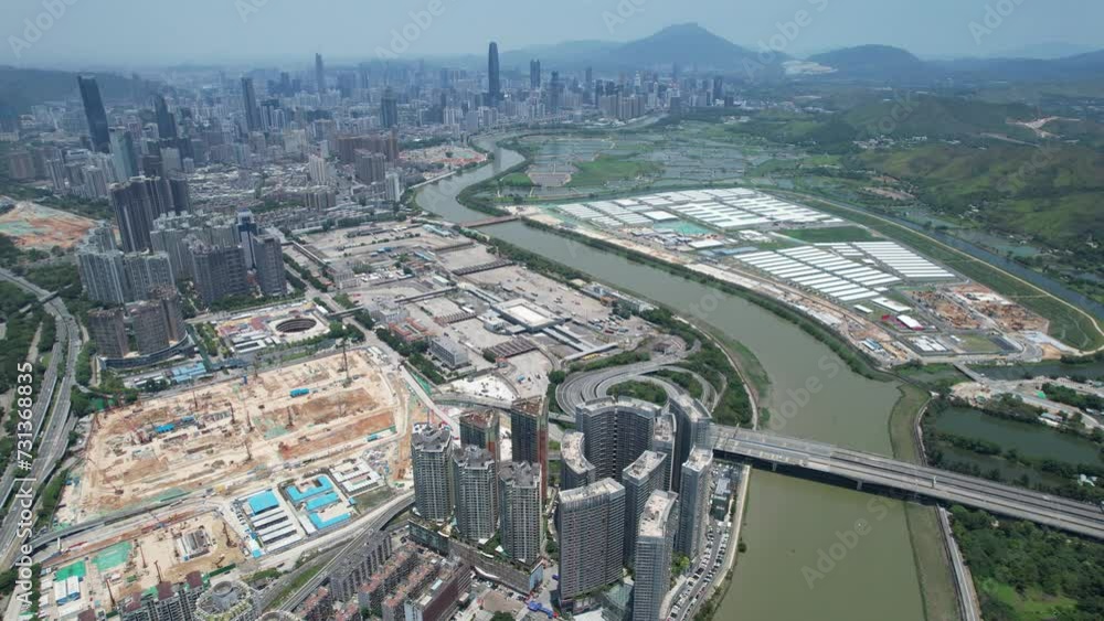 Lok Ma Chau Loop Hong Kong-Shenzhen Innovation and Technology Park and ...