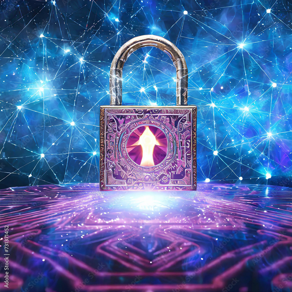 notice of a hacked system following a cyberattack on a network ...