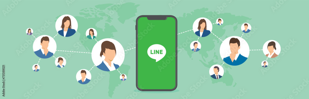 Vecteur Stock SNS icon logo smartphone app X, twitter, instagram ...