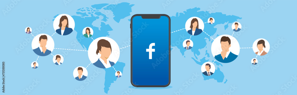 SNS icon logo smartphone app X, twitter, instagram, youtube, facebook ...