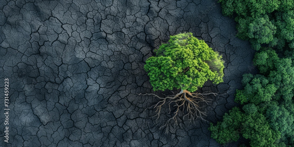 The resilience of nature in the face of environmental challenges. The ...