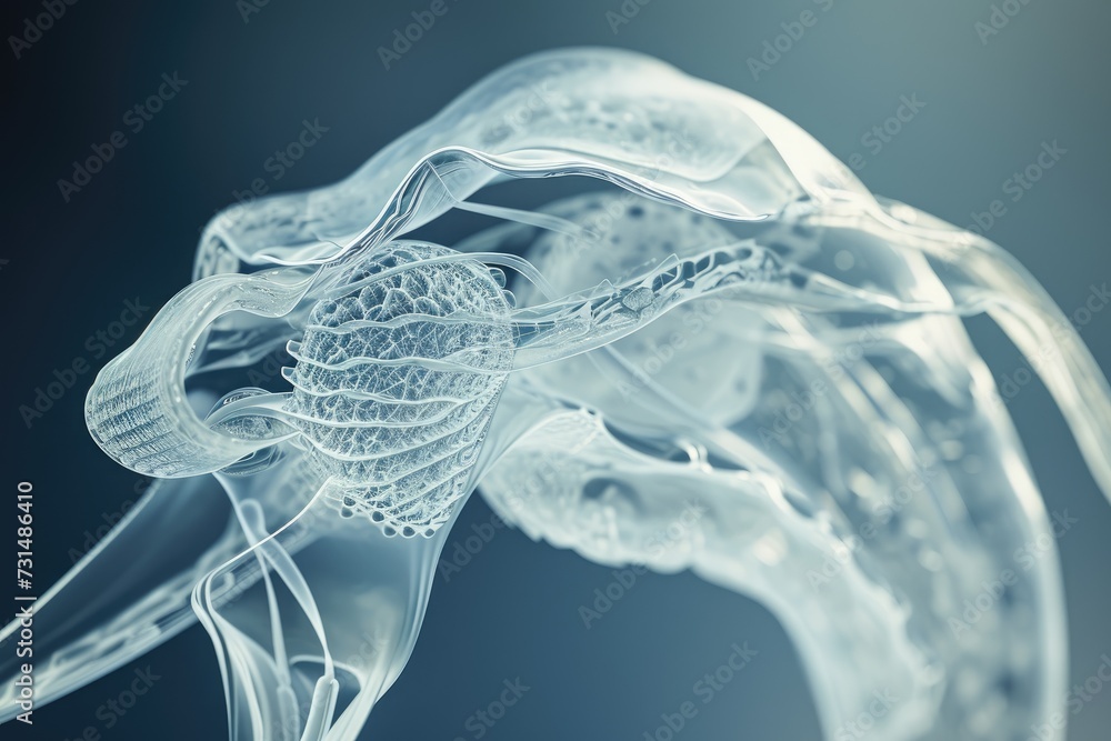 This close-up photo offers a detailed glimpse of the intricate ...