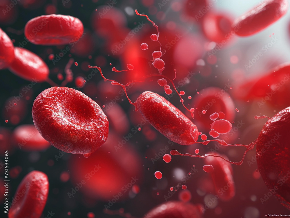 Imagine a scene set in a genetic research laboratory, where scientists ...