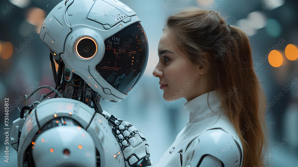 The digital romance of a woman and cyborg, Love Story of Tomorrow ...