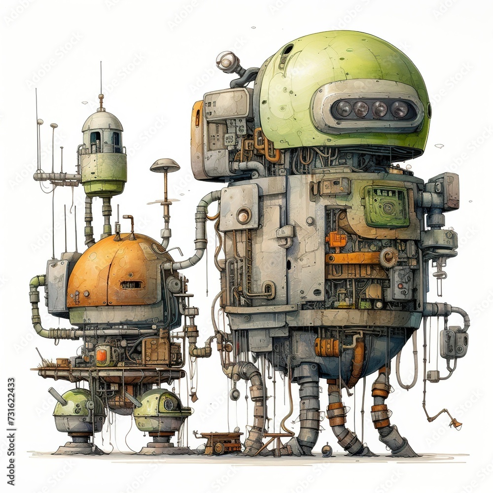 Machinarium machinery, a whimsical fusion of cartoon fantasy and ...