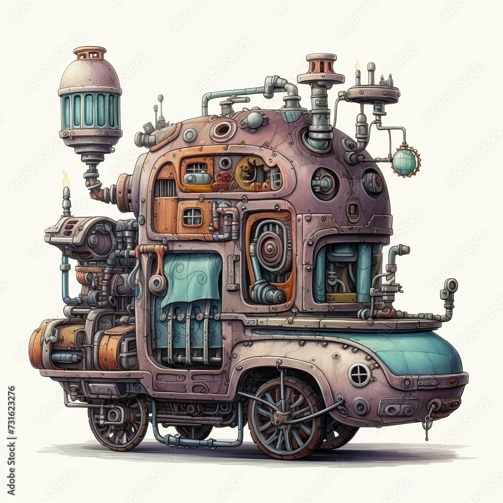 Machinarium machinery, a whimsical fusion of cartoon fantasy and ...