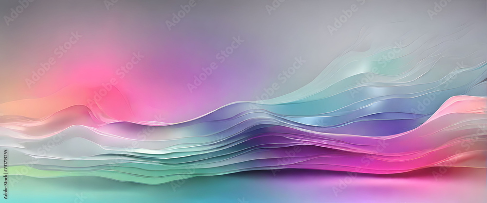 Multicolor blurred background with blended colors. Abstract modern ...