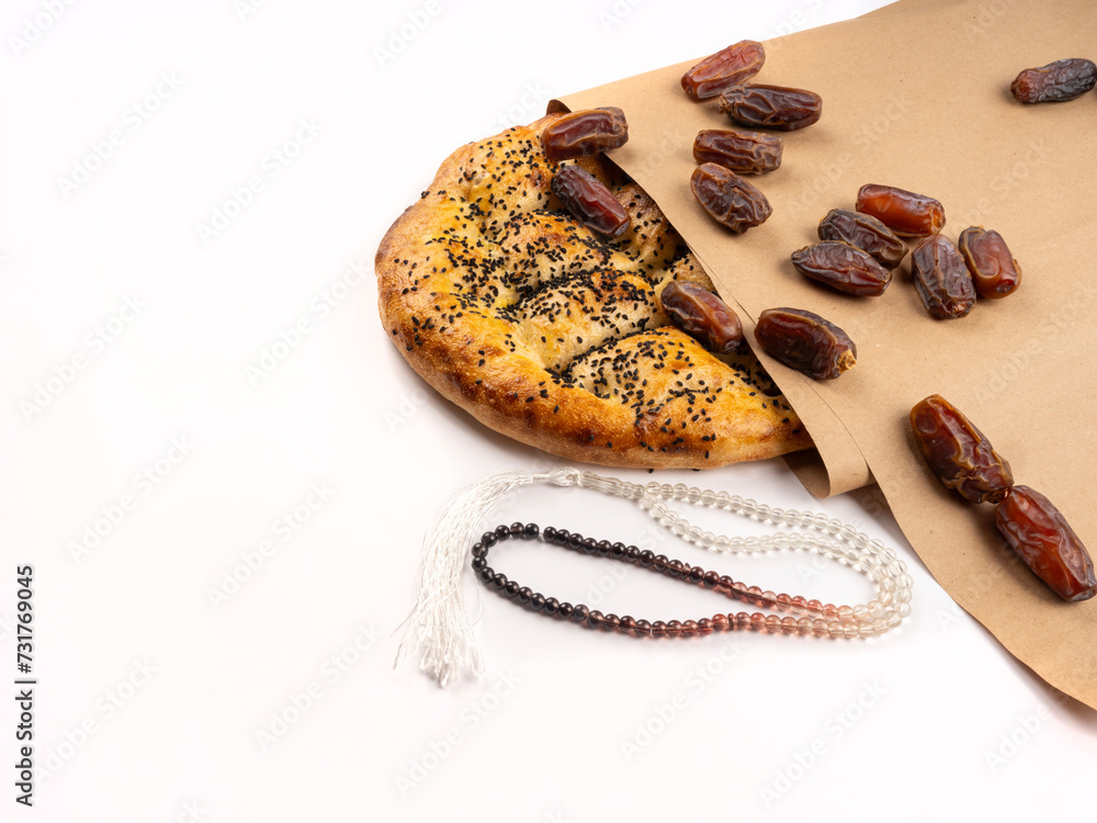 Ramadan concept image, eye view isolated photo of traditional Turkish ...