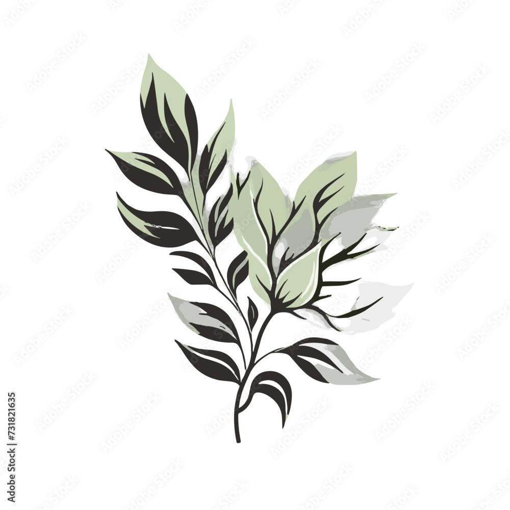 botanical svg, floral svg, flower svg, botanical clipart, floral ...