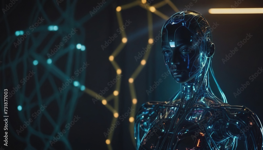 artificial intelligence, cyborg girl, artificial intelligence girl ...