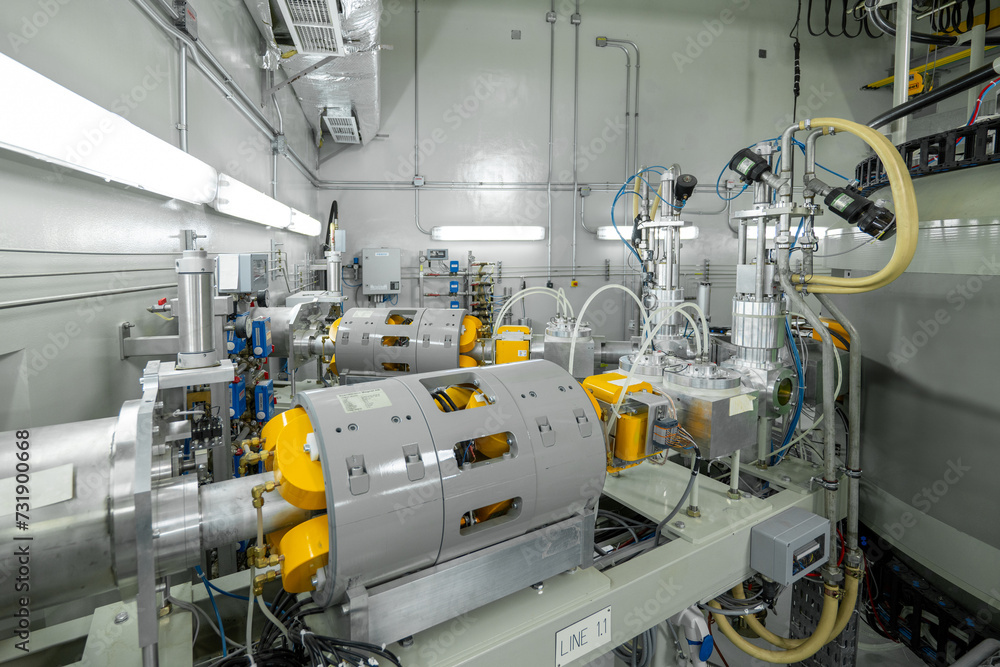 Control Panel of a Cyclotron Particle Accelerator Stock Photo | Adobe Stock