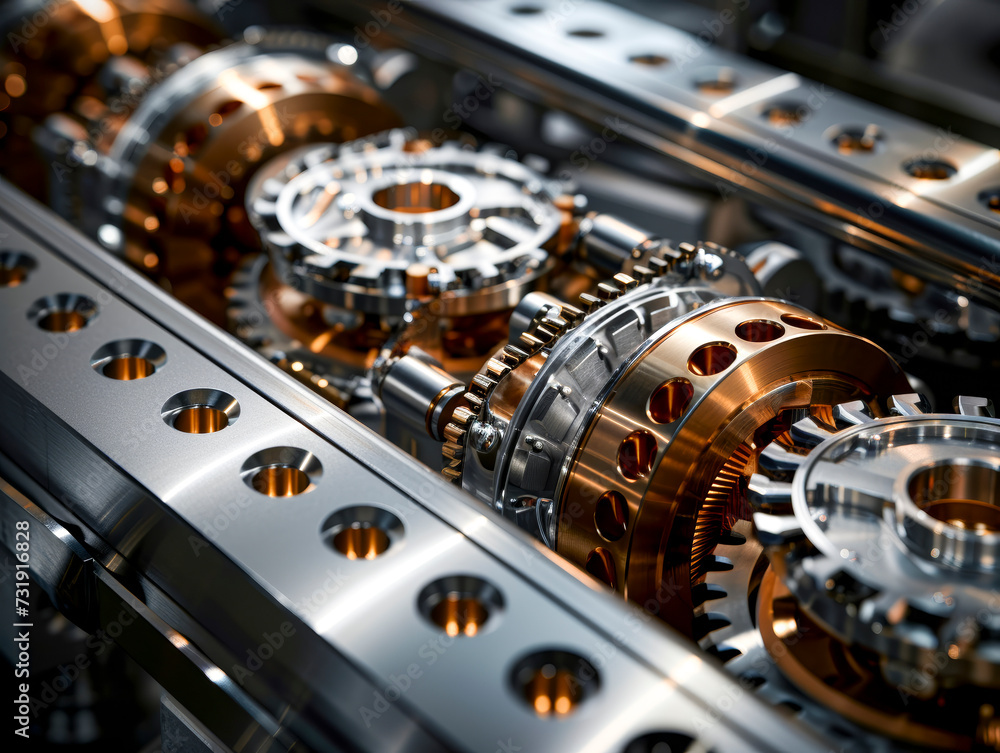 Elements of a raging engine built on the use of atomic energy for space ...