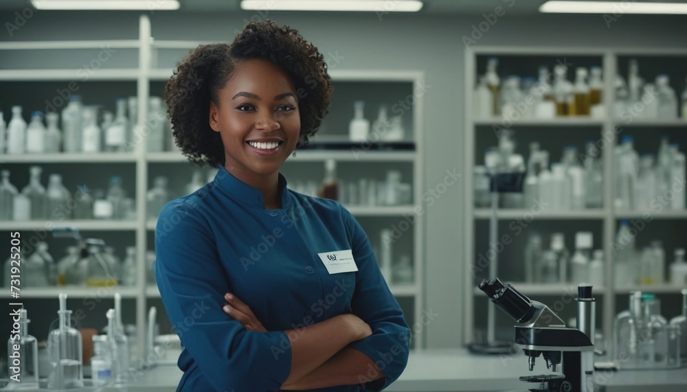 black female lab assistant, black girl in the lab, black female health ...
