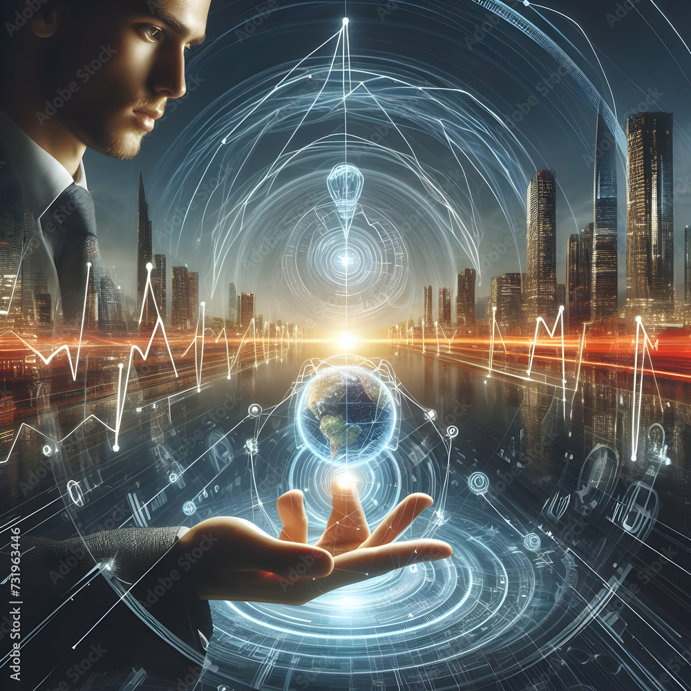 An intricate dance of connectivity that binds humanity together. Show a ...