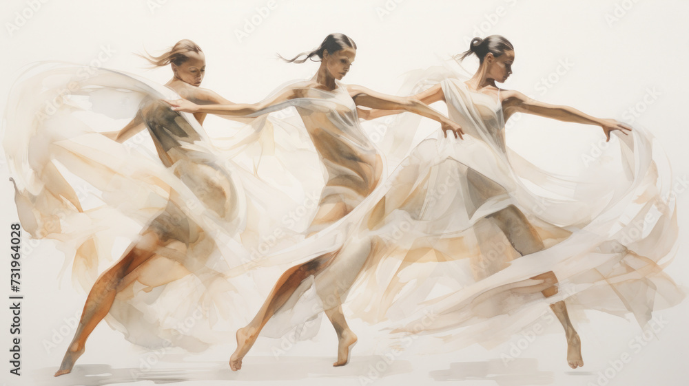 Modern Interpretation: In a contemporary dance interpretation ...