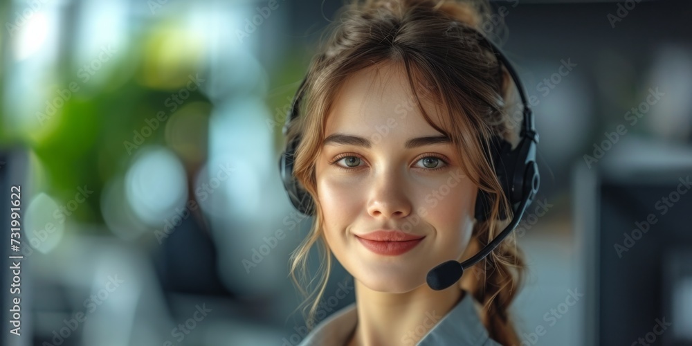 Polite And Professional Women Providing Excellent Service In A Call ...
