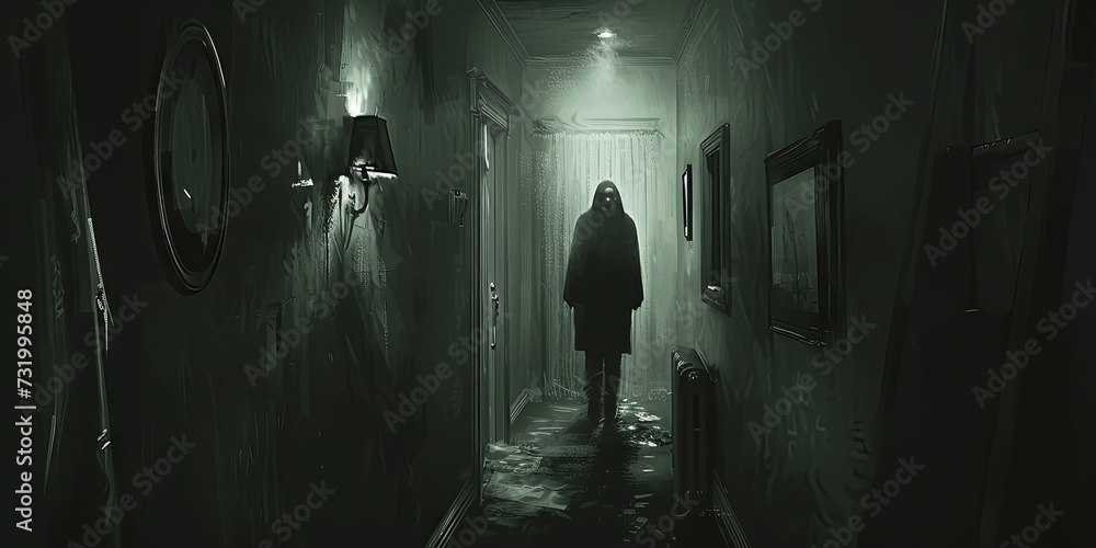 Robbery concept with armed thieves wearing masks ready to steal. Bank ...