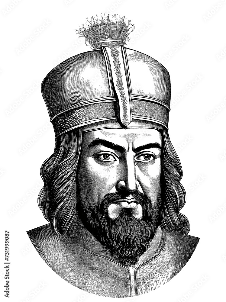 Saladin illustration, generative AI Stock Illustration | Adobe Stock