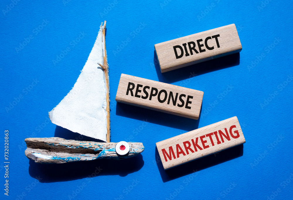 Direct Response Marketing symbol. Concept words Direct Response ...