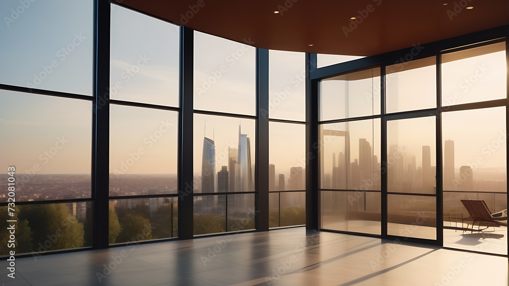 Architectural design plan of a guest house shot from outside, large ...