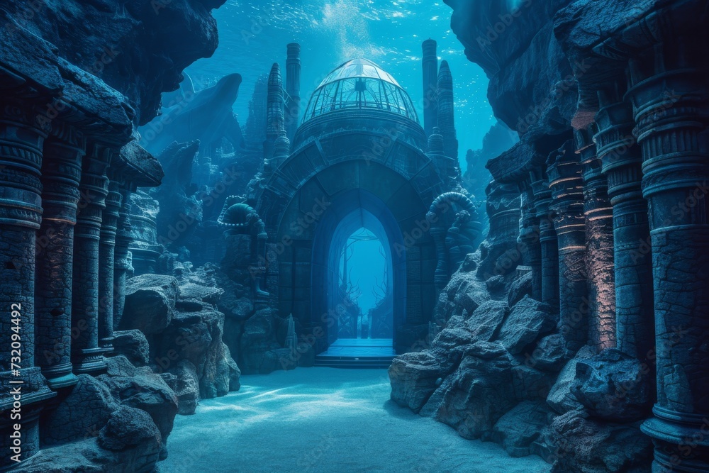 Exploring the depths of a mysterious underwater cave reveals a natural ...