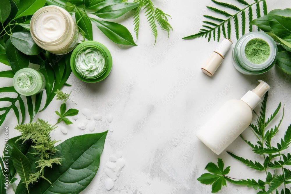 Skincare licorice extract cream, antiaging wellness treatment trees ...