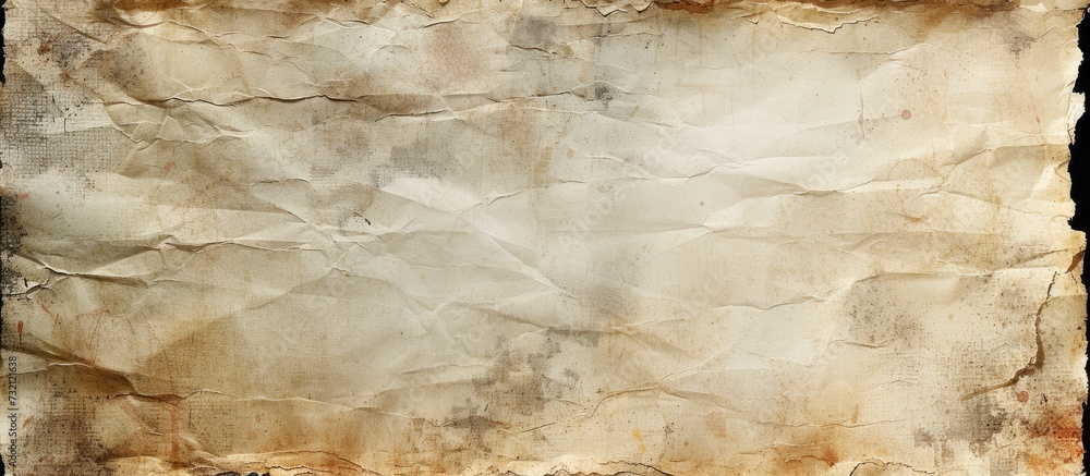 Aged photographic paper, ideal as a layer for photo editing, with ...