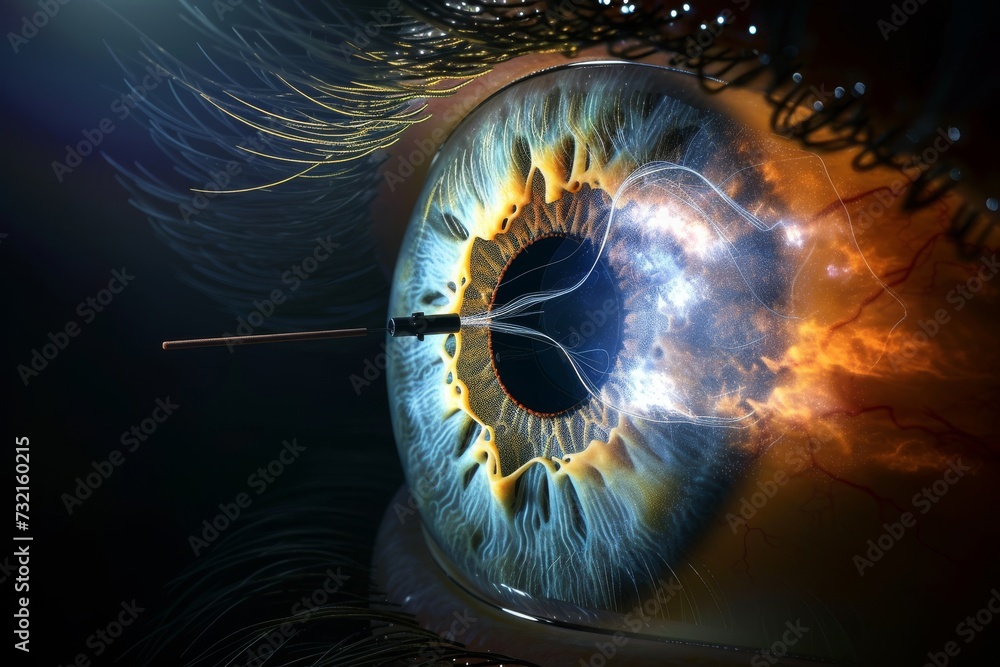Human Cyborg AI Eye diabetic eye disease. Eye visual impairment optic ... Human Cyborg AI Eye diabetic eye disease. Eye visual impairment optic ...
