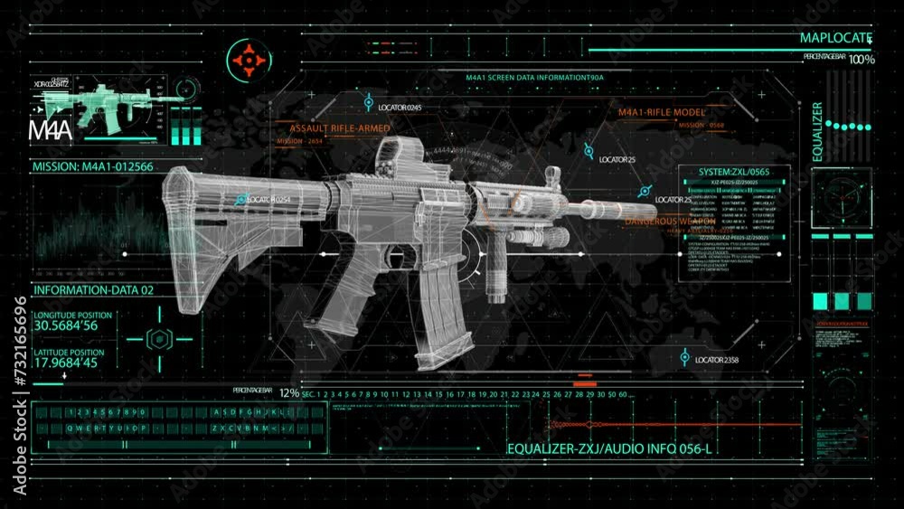 augmented reality Advance HUD control center. Graphic Dashboard Head-up ...