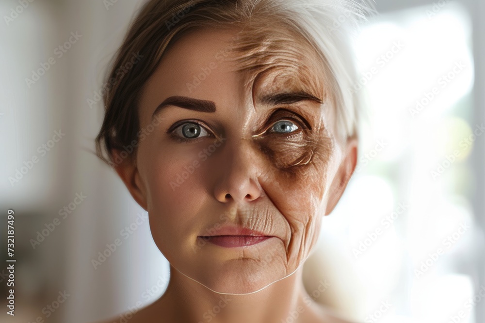 Aging self respect. Young to old sentinel lymph node biopsy. Less ...