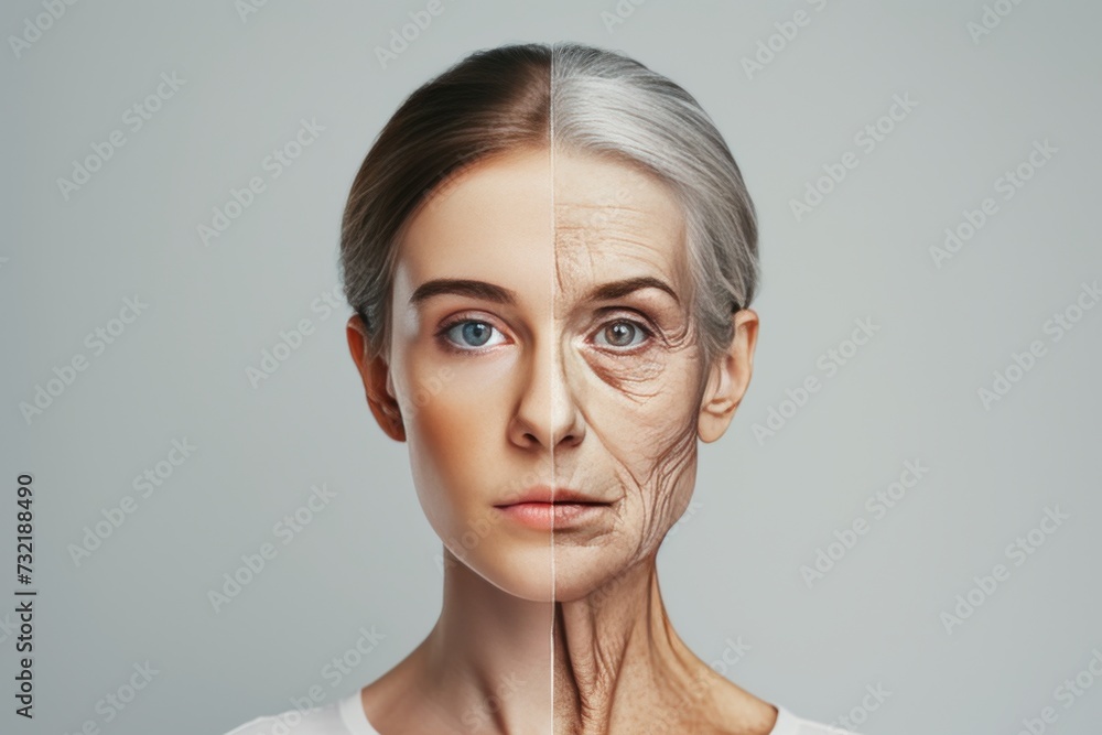 Aging immunocompromised. Young to old facial implants. Less Wrinkles ...