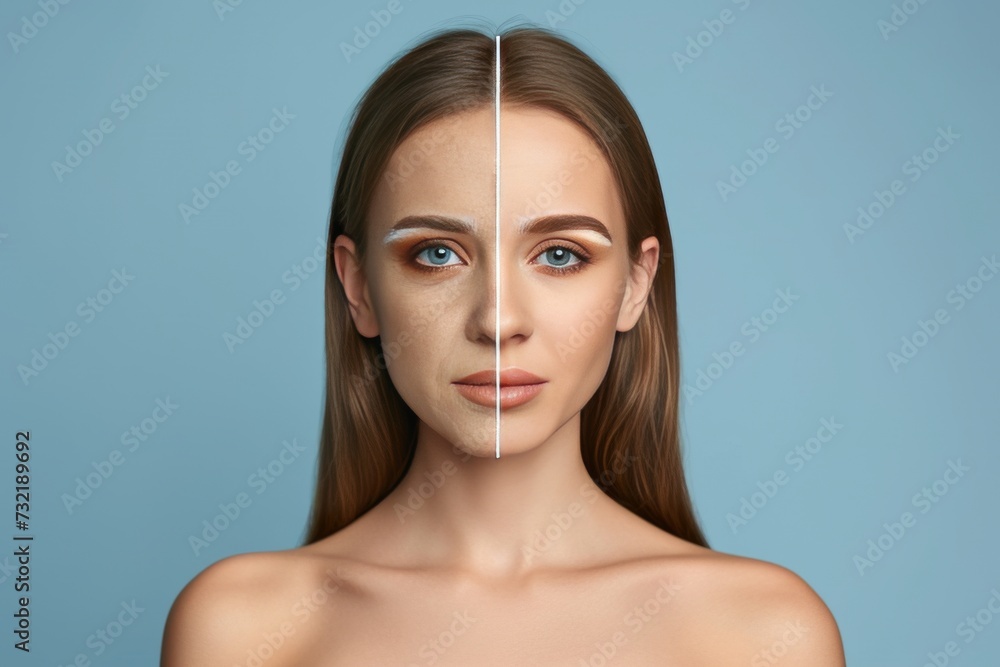 Aging aging with dignity. Comparison young to old generation emotional ...