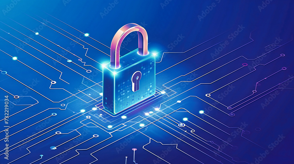 Cybersecurity Defense Mechanism, Protecting Digital Data, Abstract ...