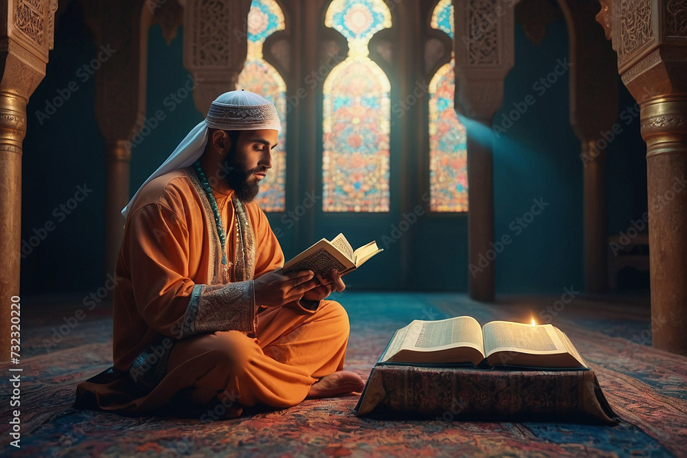 higher-ups, 8K Ultra HD, fantastic full color, different Muslim guy ...