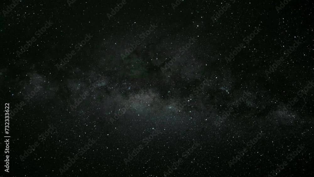 Seamless looped repetitive animation flight through deep space ...