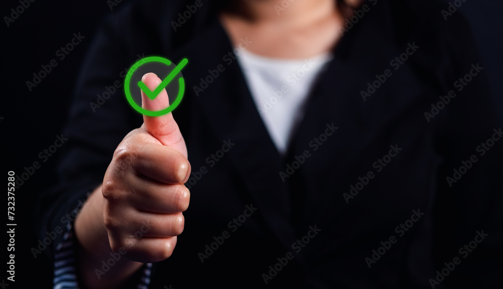 Check mark, Check Mark Sign, Tick Icon, right sign, circle green ...