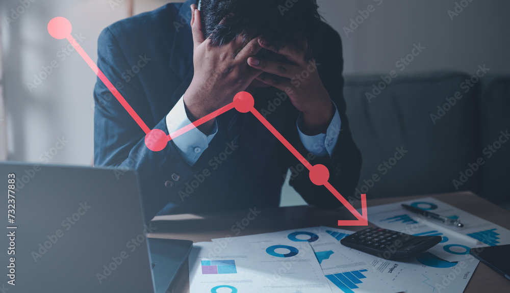 bar, graph, investment, business, chart, crisis, down, financial, stock ...