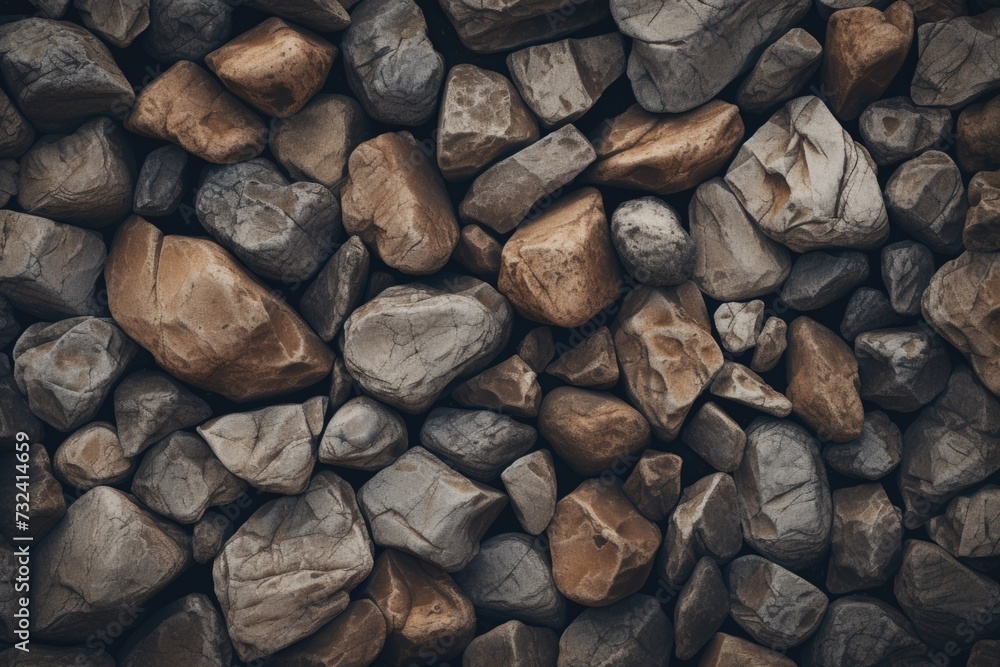 A pile of rocks artfully balanced on top of each other. Can be used to ...