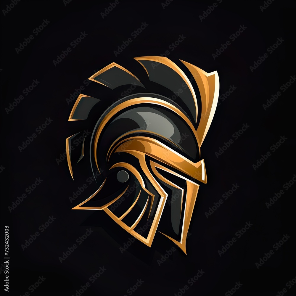 spartan logo esport and gaming vector mascot design Stock Illustration ...